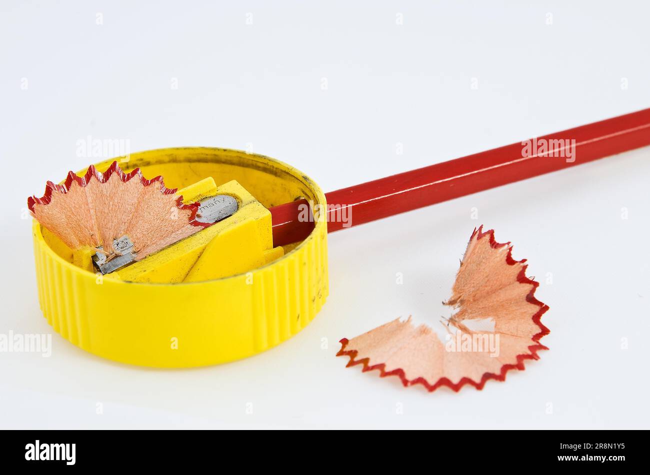Pencil red crayon hi-res stock photography and images - Alamy