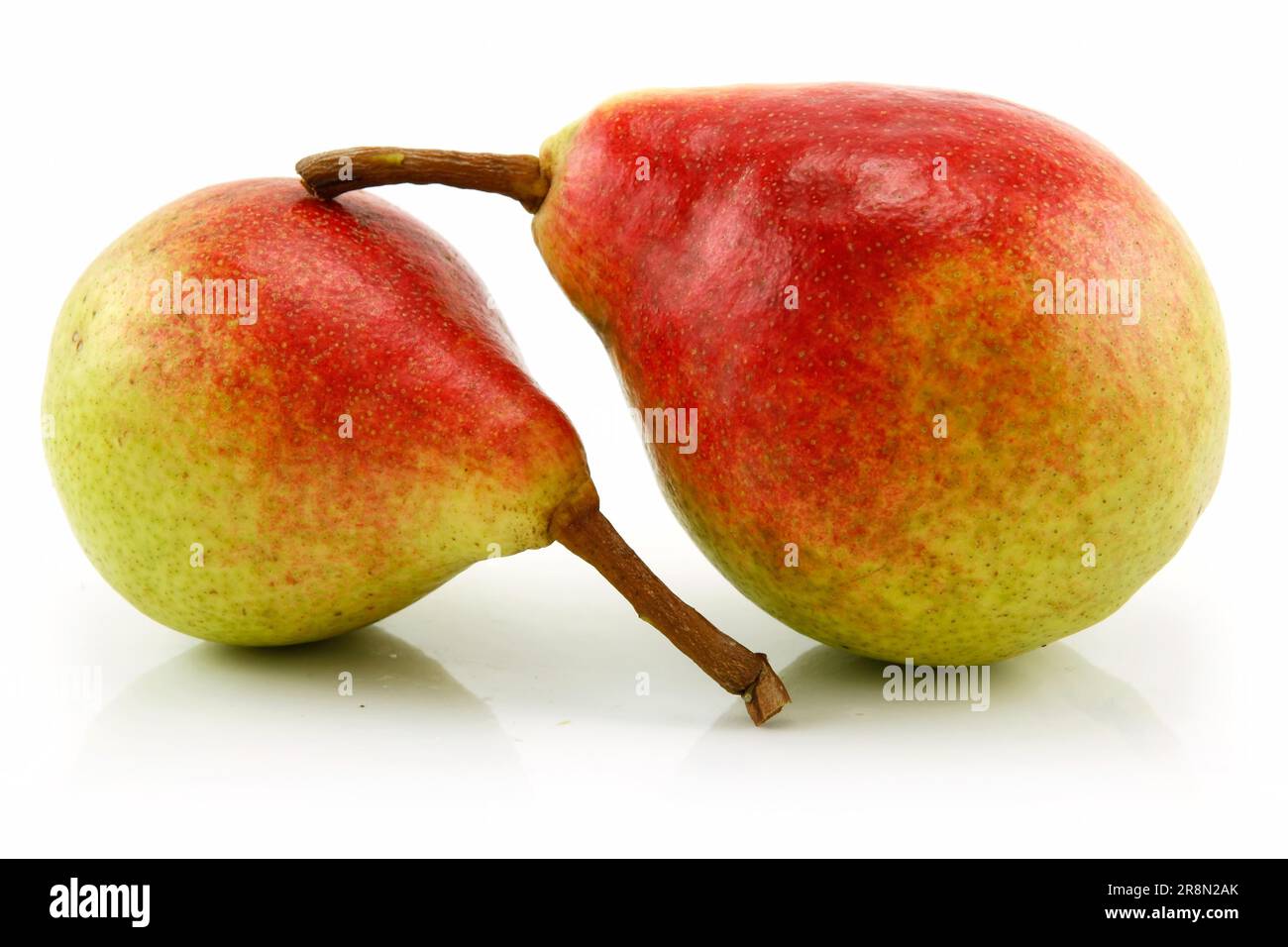 Ripe tasty pears isolated Cut Out Stock Images & Pictures - Alamy