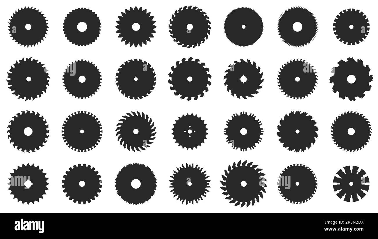 Circular saw. Rotary blades saw machine, cut teeth machine for ...