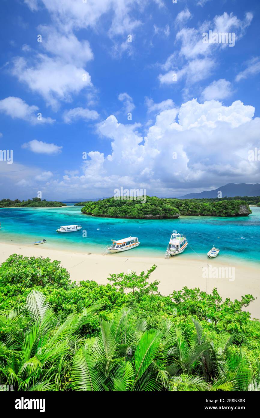Emerald Green Kabira Bay Stock Photo - Alamy