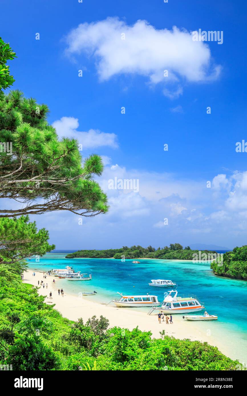 Emerald Green Kabira Bay Stock Photo - Alamy