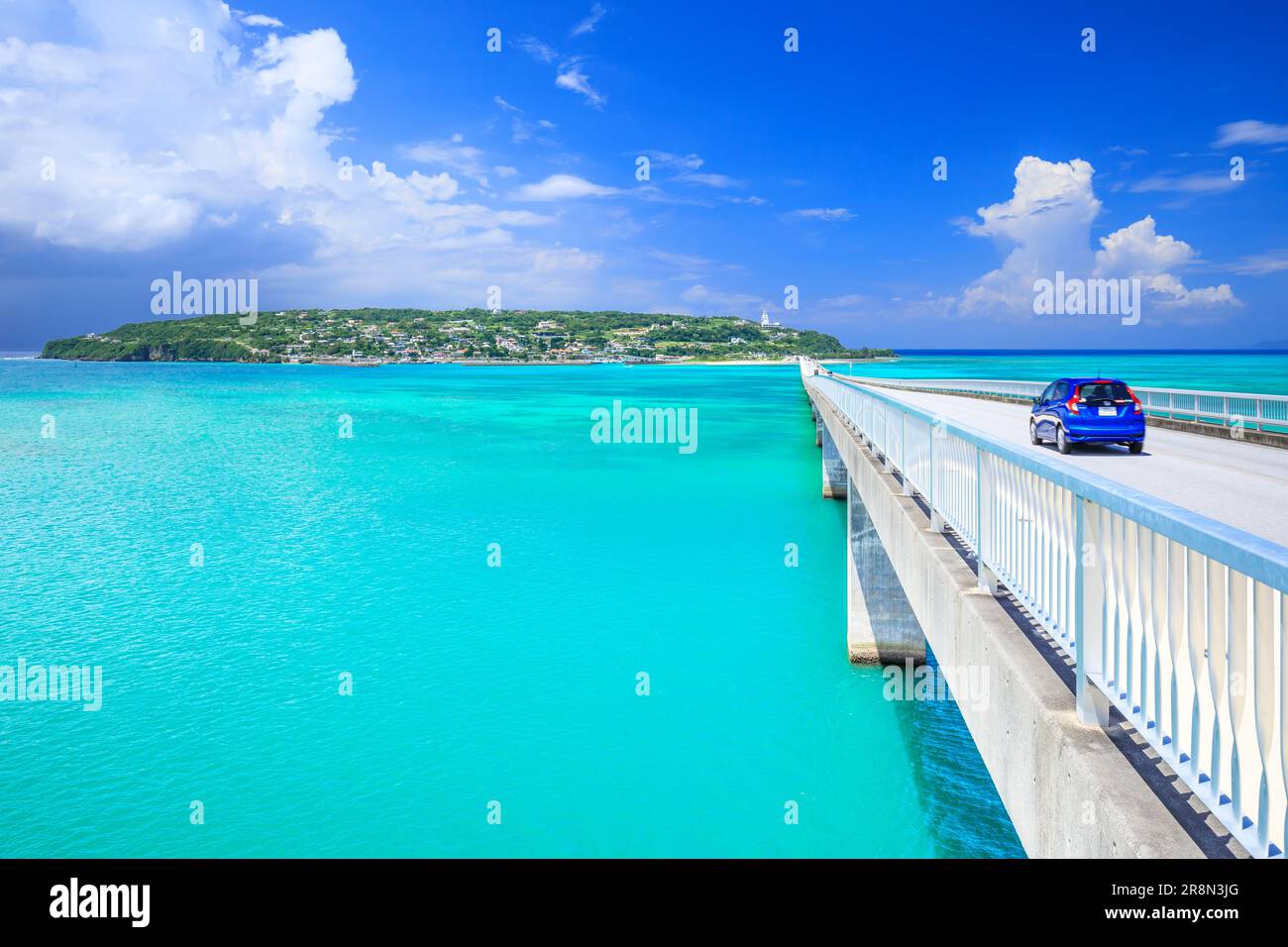Kouri island ohashi bridge hi-res stock photography and images - Alamy