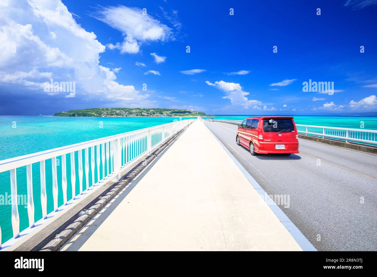 Kouri island ohashi bridge hi-res stock photography and images - Alamy
