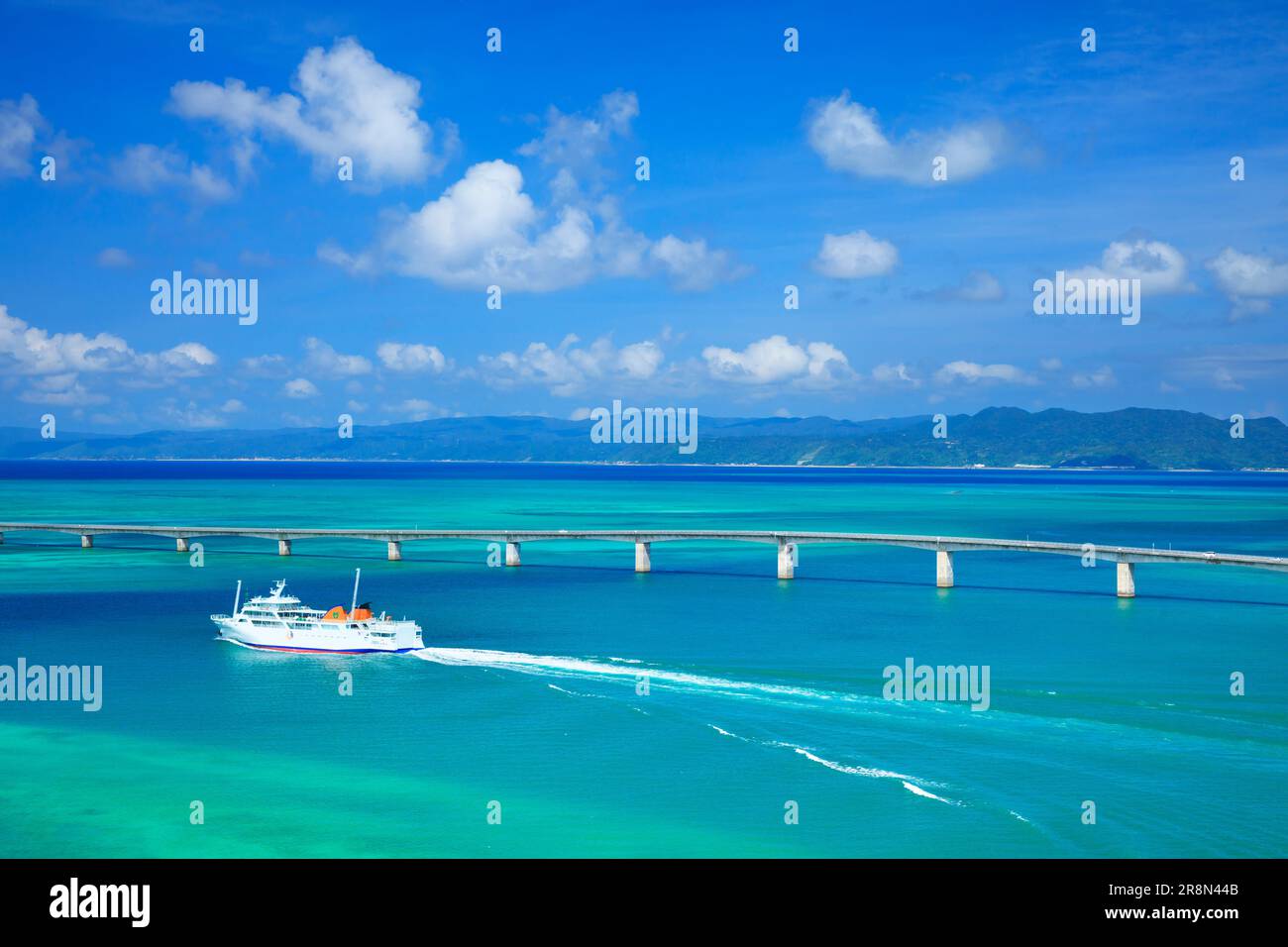 Kouri island ohashi bridge hi-res stock photography and images - Alamy