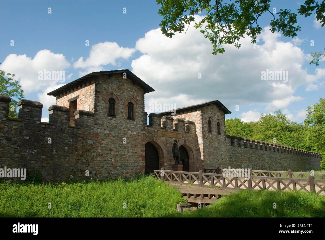 Main gate, Roman fort, Limes fort, Limes, Porta Praetoria, Roman fort ...