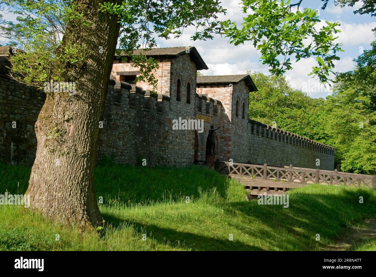 Main gate, Roman fort, Limes fort, Limes, Porta Praetoria, Roman fort ...