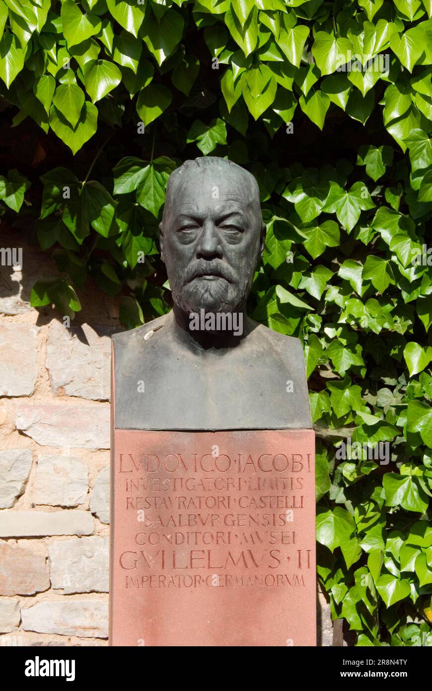 Bust of architect Louis Jacobi, Roman fort, Limes fort, Limes, Roman ...