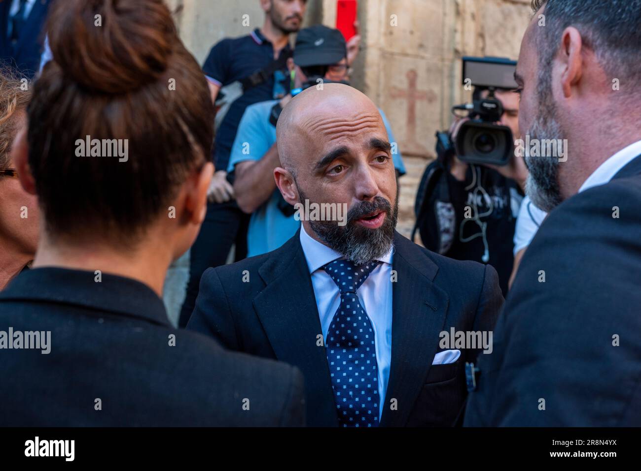 Casket of Carmen Martínez-Villaseñor, popularly known as 'Mari Carmen ...
