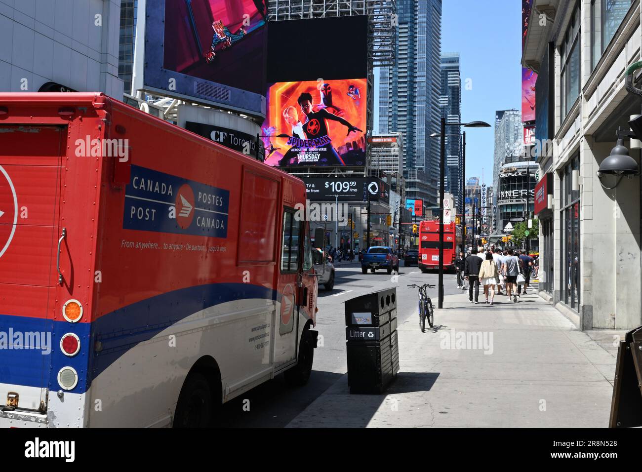 Yonge street in Toronto, Ontario, Canada, on May 27th 2023 Stock Photo ...