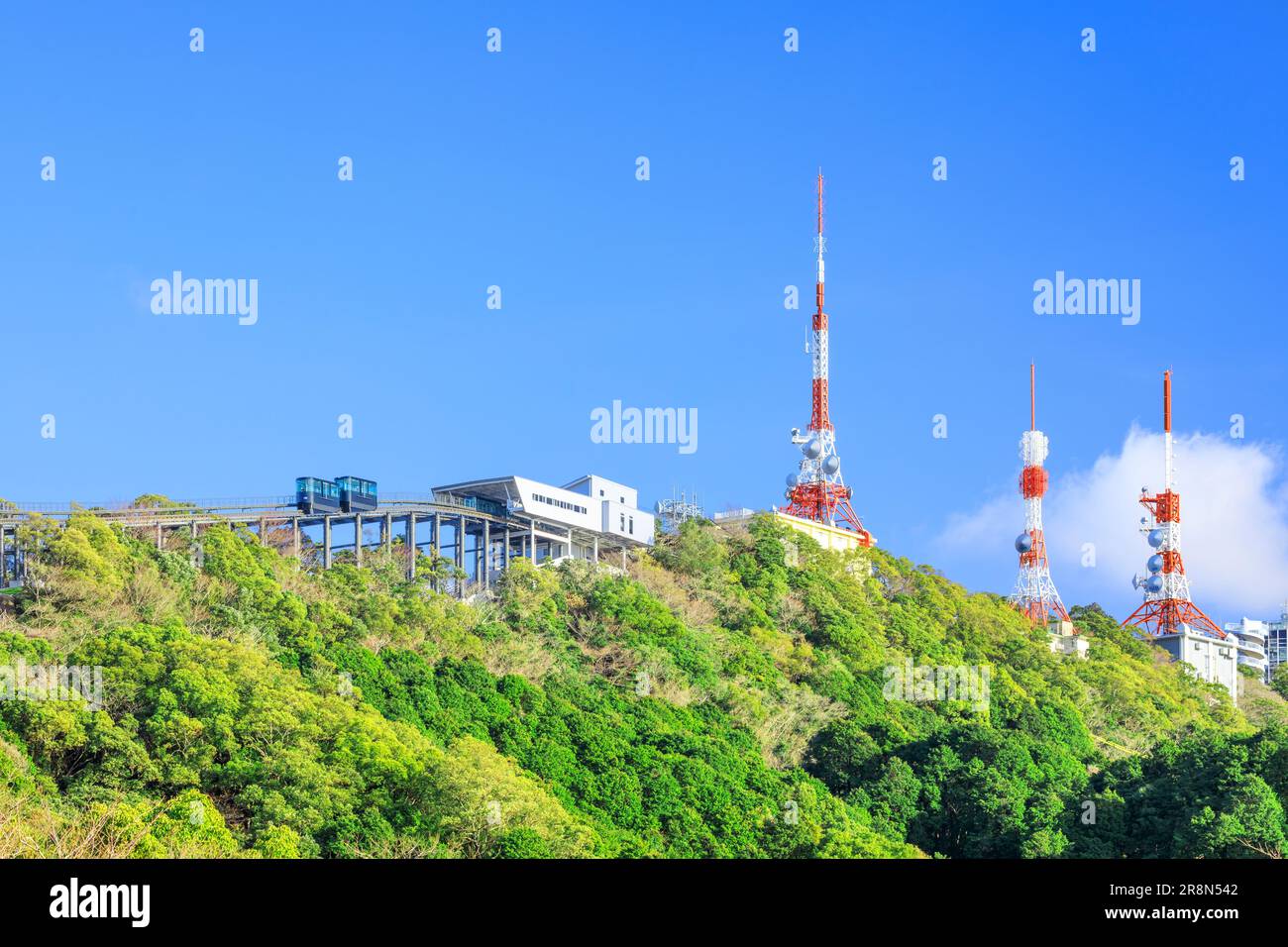 Nagasaki Inasa Slope Car Stock Photo - Alamy
