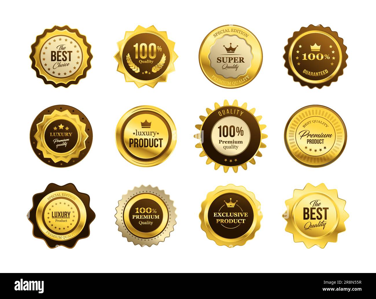 Premium quality medals set Stock Vector Image & Art - Alamy