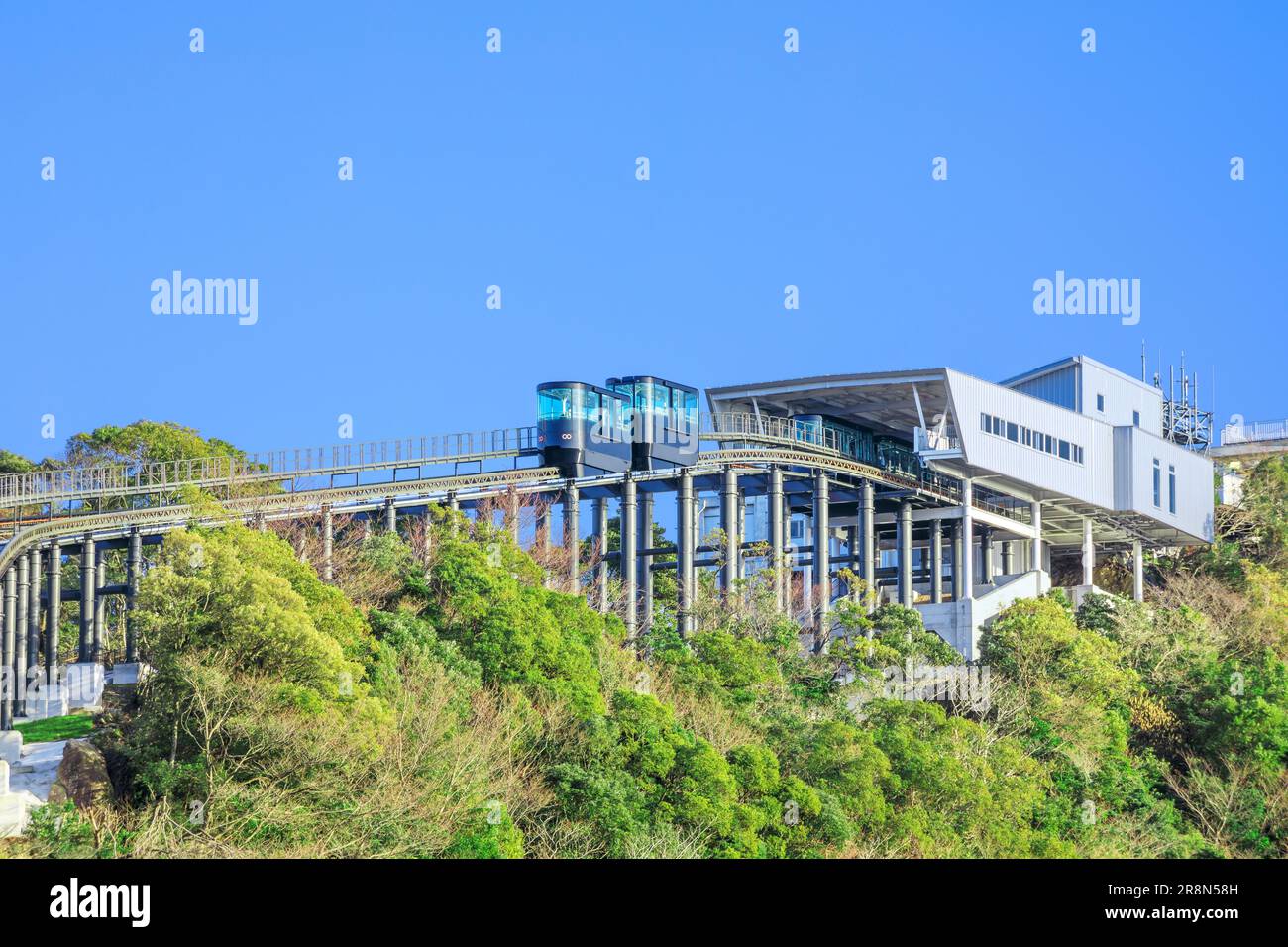 Nagasaki Inasa Slope Car Stock Photo - Alamy