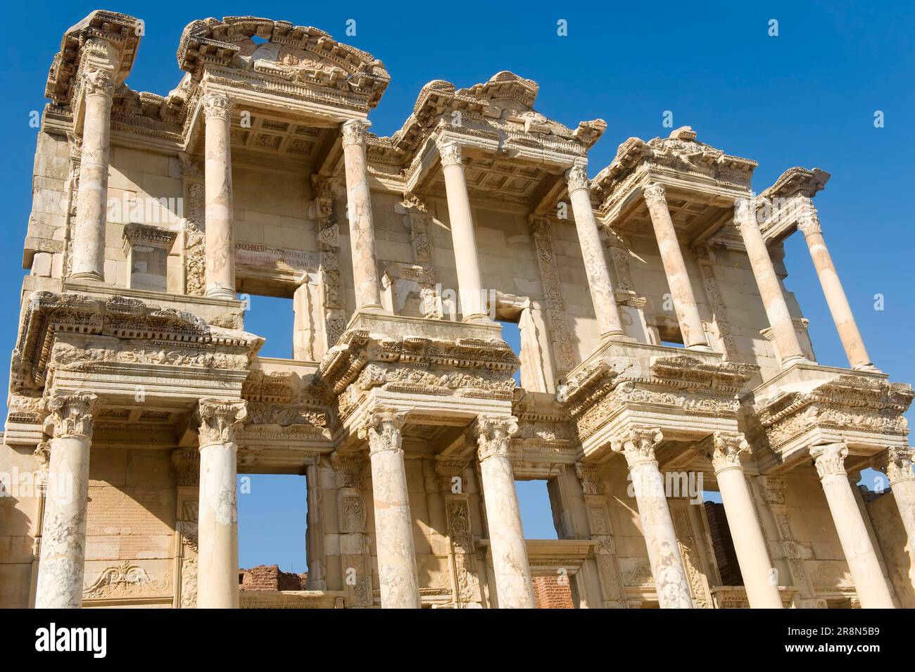 Celsus Library, Ephesus, Turkey Stock Photo - Alamy