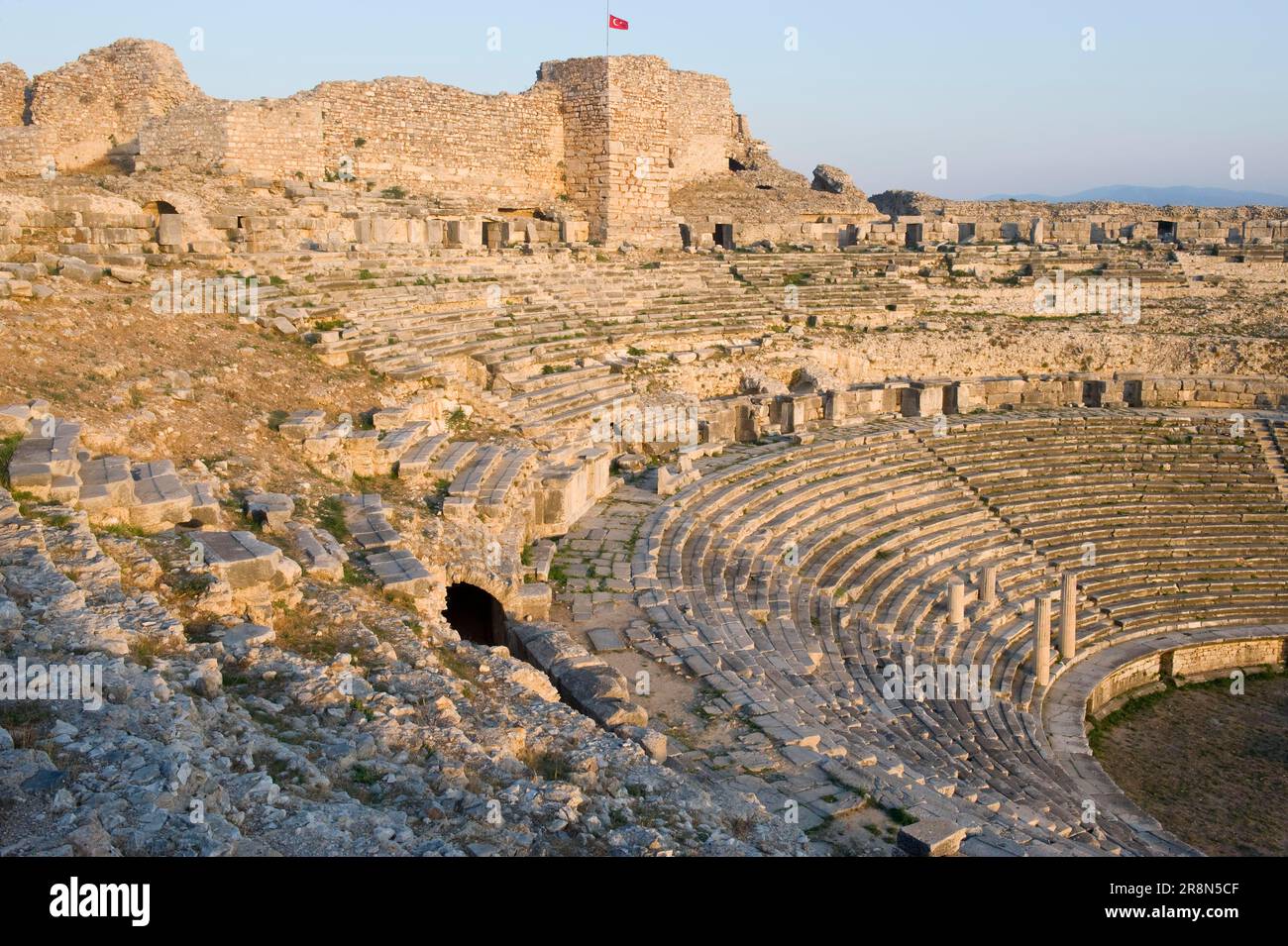Greco-Roman Amphitheatre, Miletus, Turkey Stock Photo - Alamy