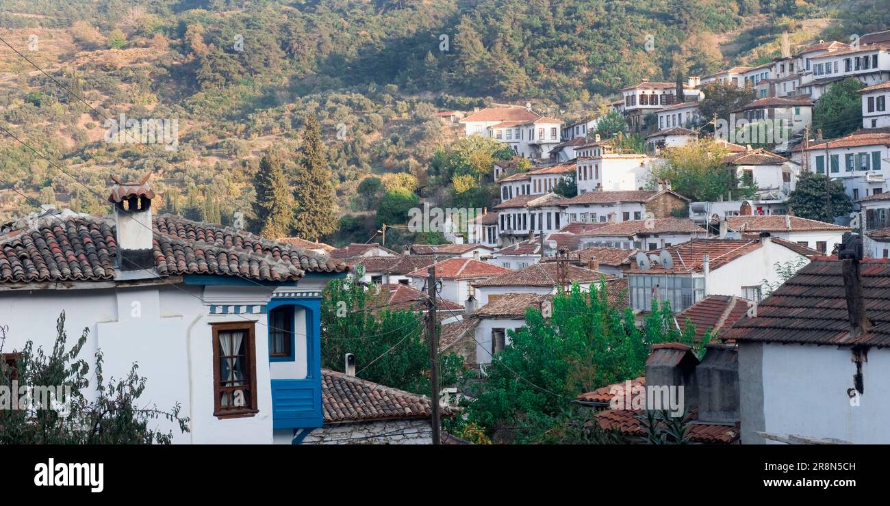 Sirince village panoramic view hi-res stock photography and images - Alamy