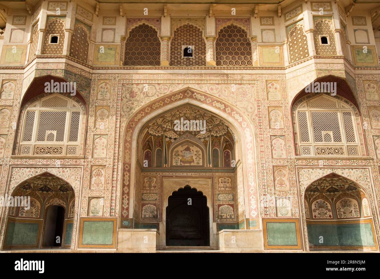 Entrance, Ganesh Pol, Amber Fort, Jaipur, Rajasthan, India, Fort Stock ...