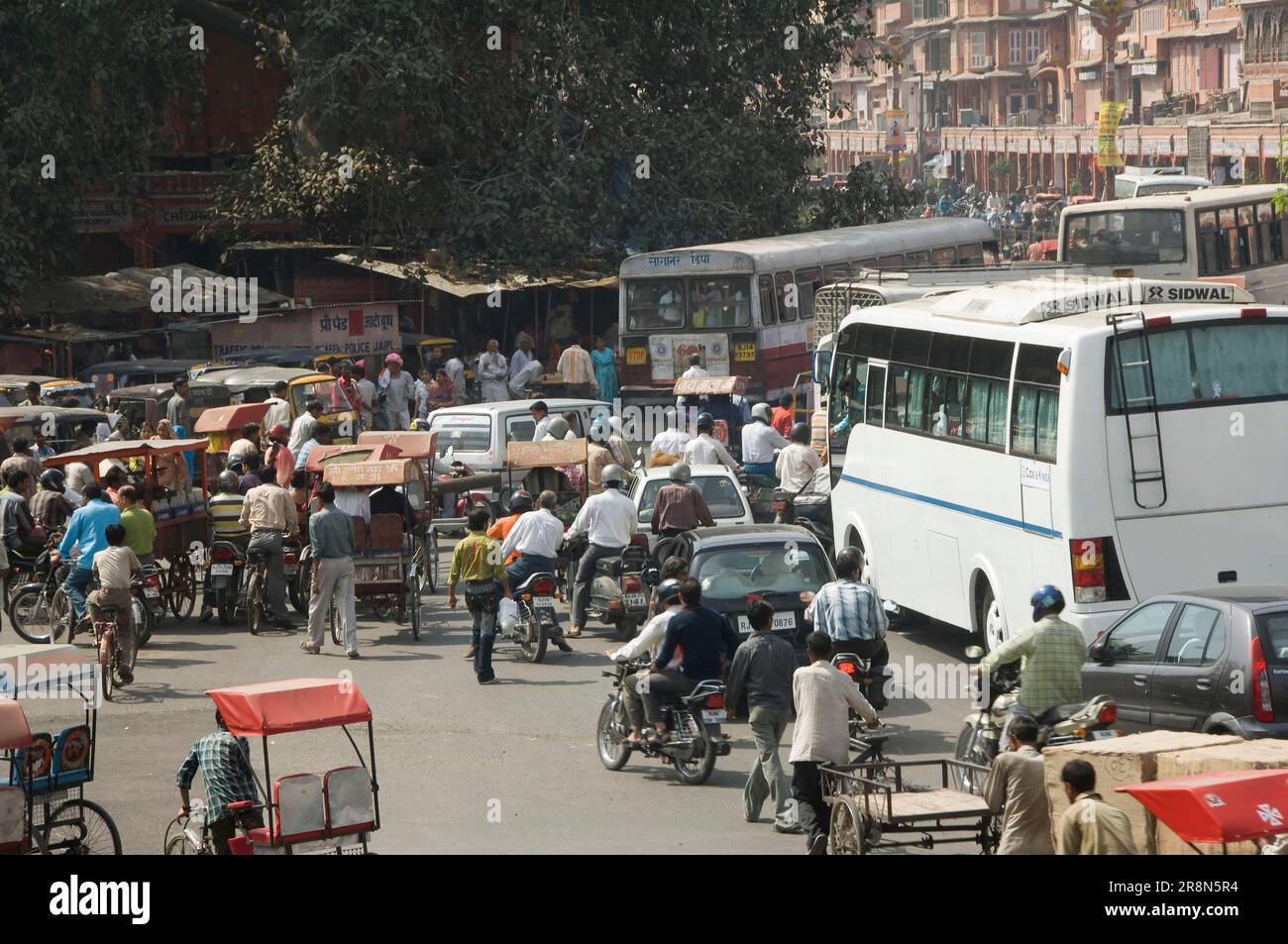 Streets of Jaipur, Rajasthan, India Stock Photo - Alamy