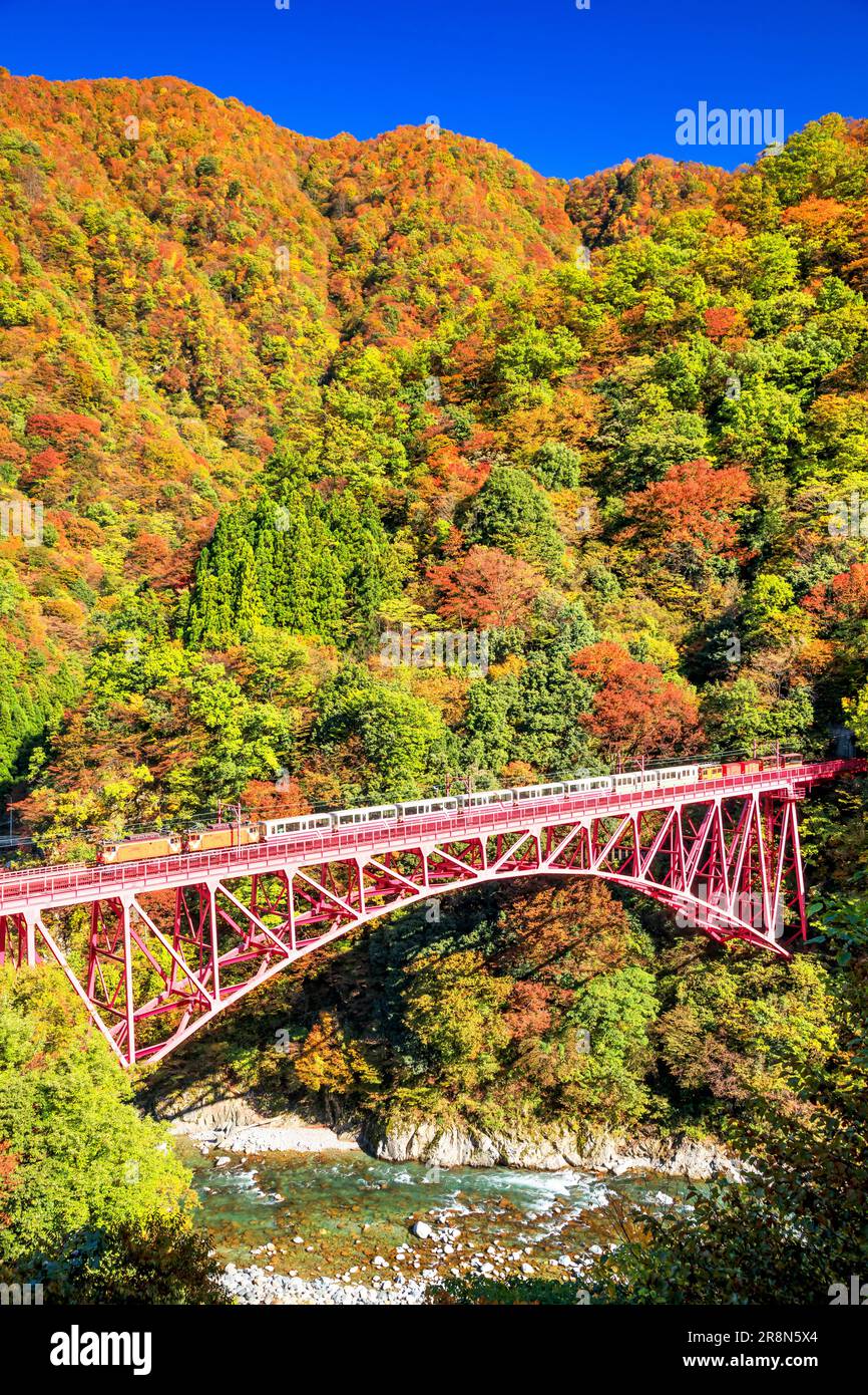 Kurobe gorge train hi-res stock photography and images - Alamy