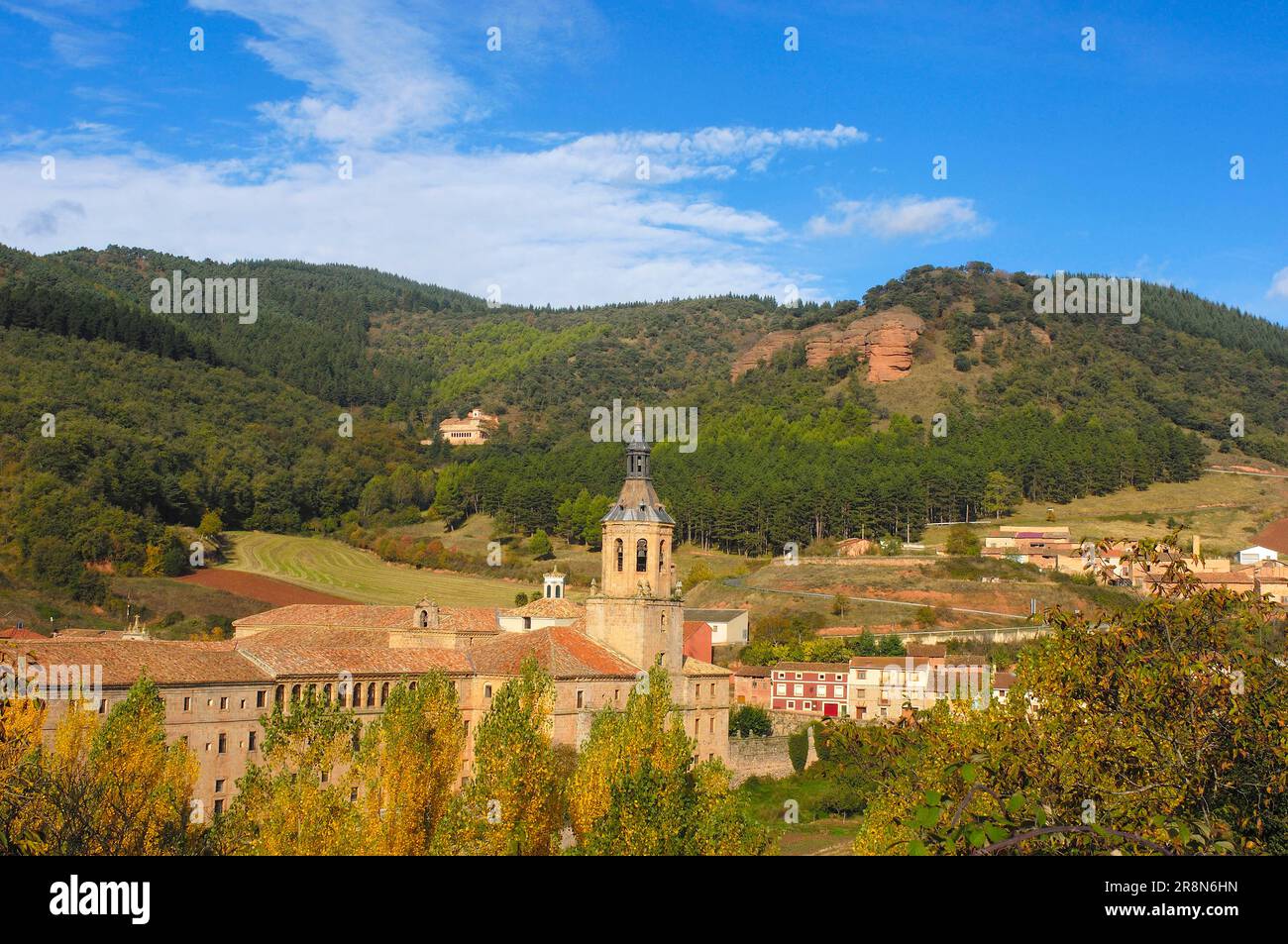 Monastery of San Millan de Yuso, Monastery of San Millan de Suso in the ...