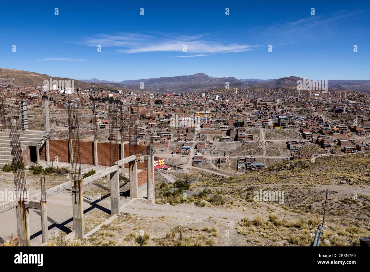Potosi, a mining town below the mighty Cerro Rico full of silver and ...
