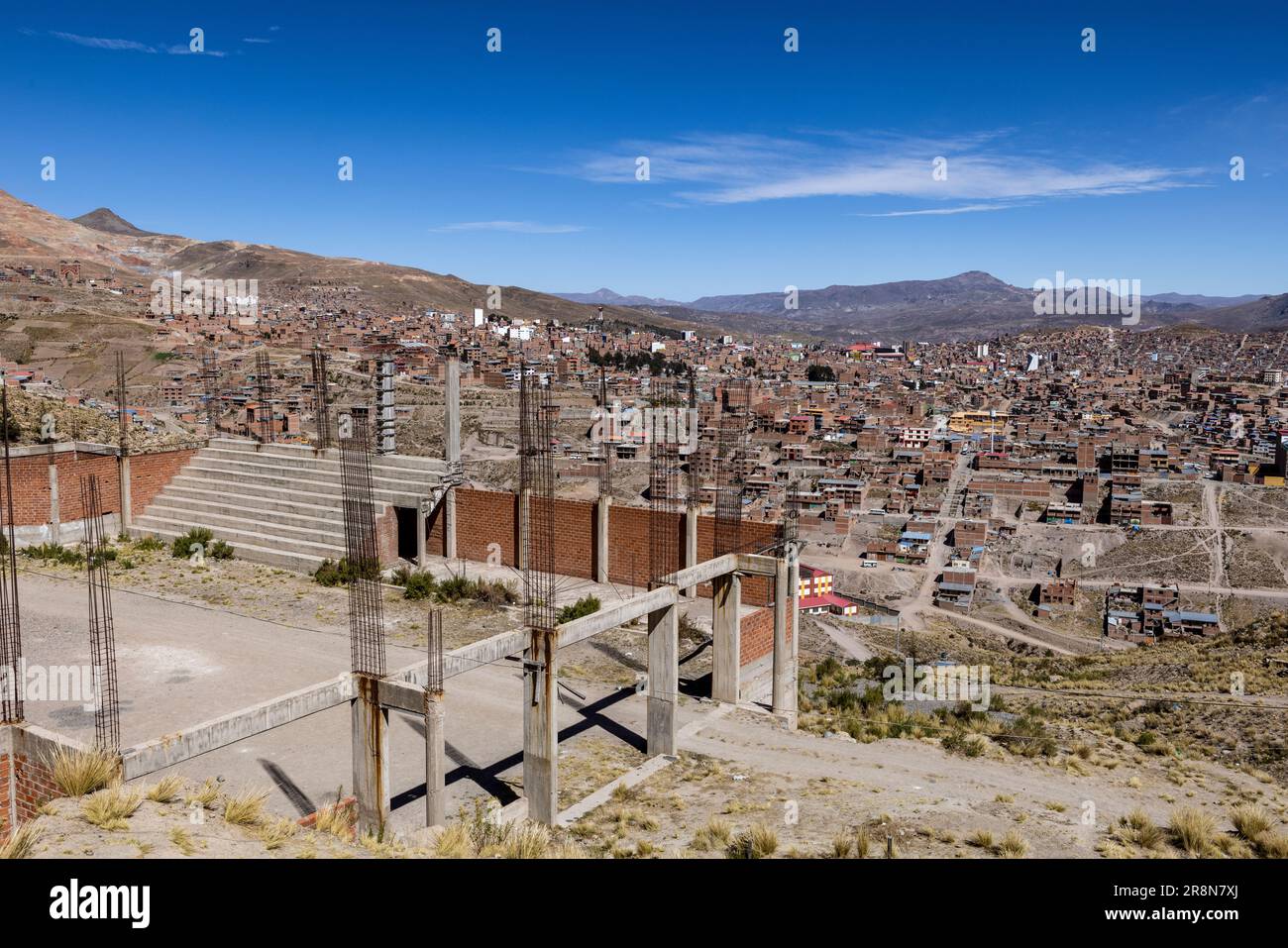 Potosi, a mining town below the mighty Cerro Rico full of silver and ...