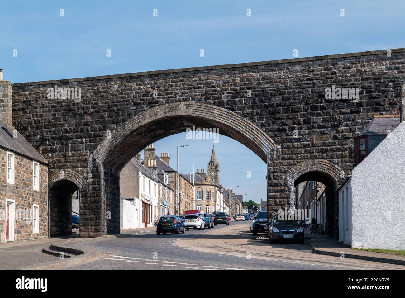 18 June 2023. Cullen,Moray,Scotland. This is a view of Cullen main ...
