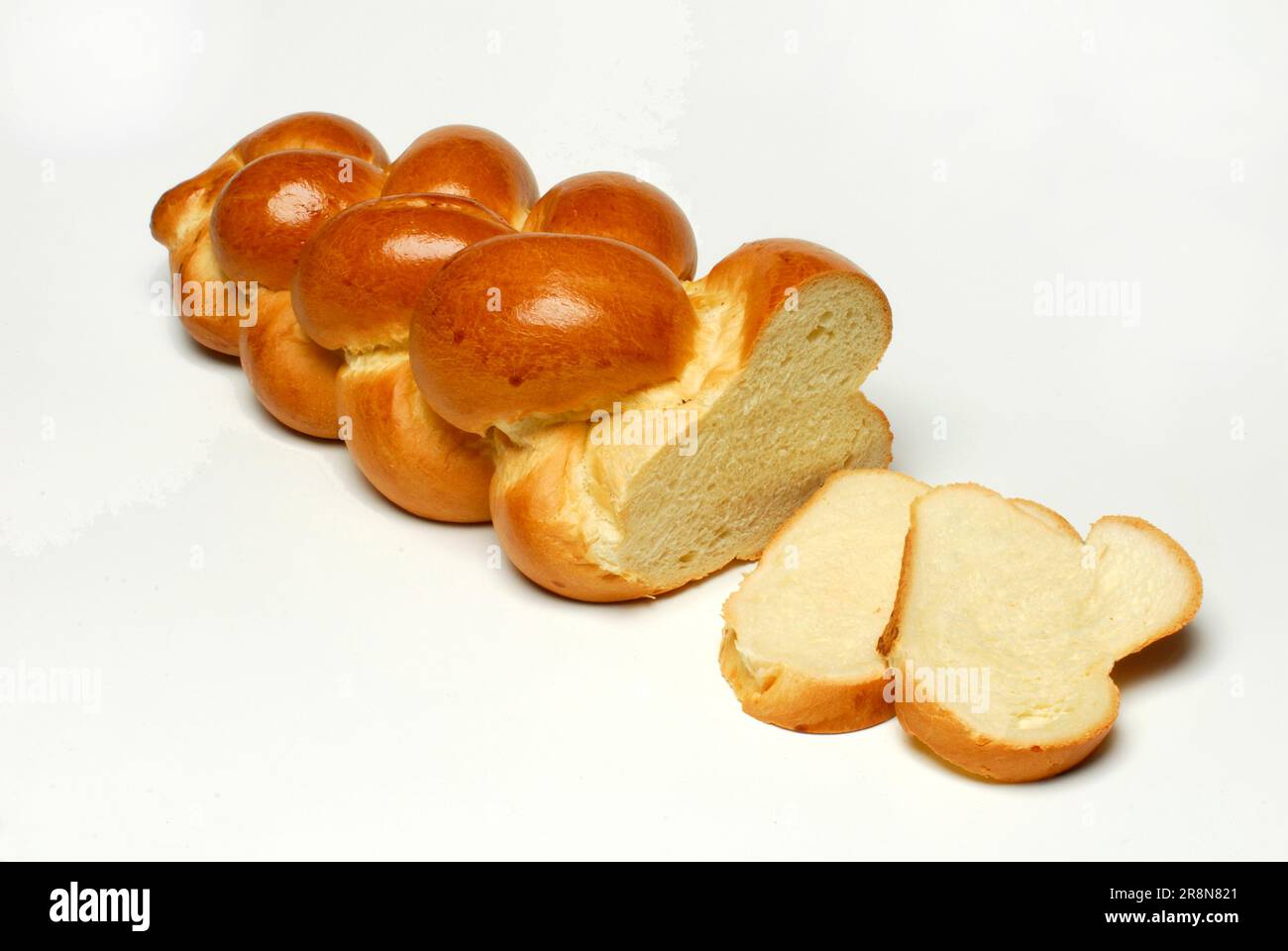 Butter plait, plait, Swiss white bread, bread, baked goods Stock Photo ...