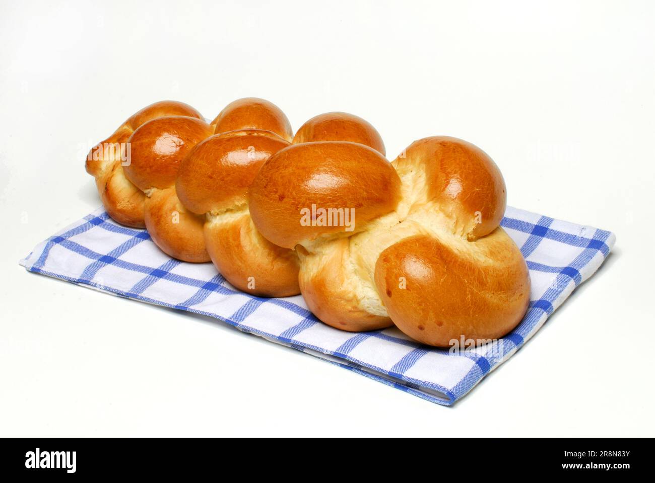 Butter plait, plait, Swiss white bread, bread, baked goods Stock Photo ...