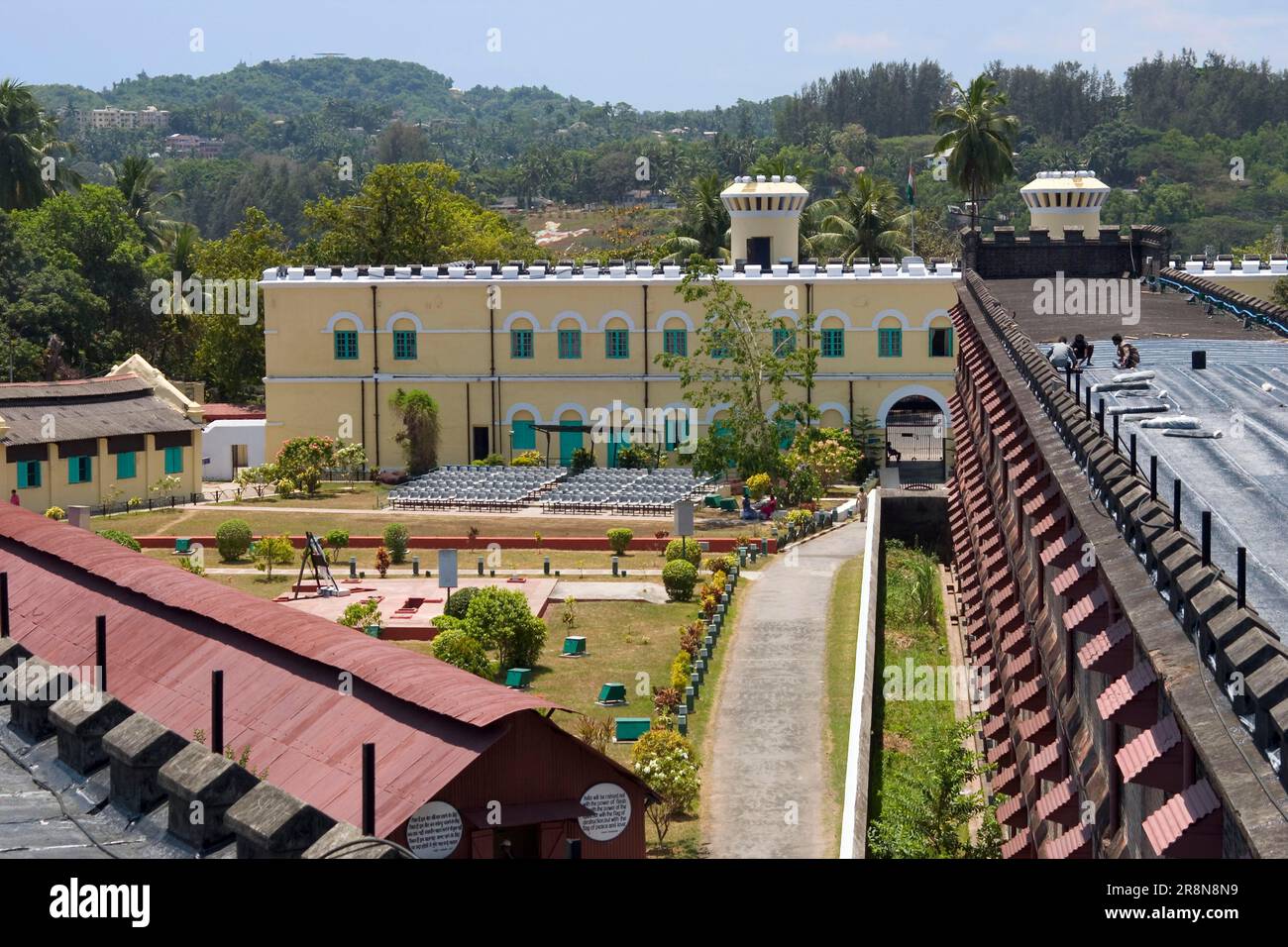 National Monument, Former British Prison, Port Blair, Andaman Islands ...