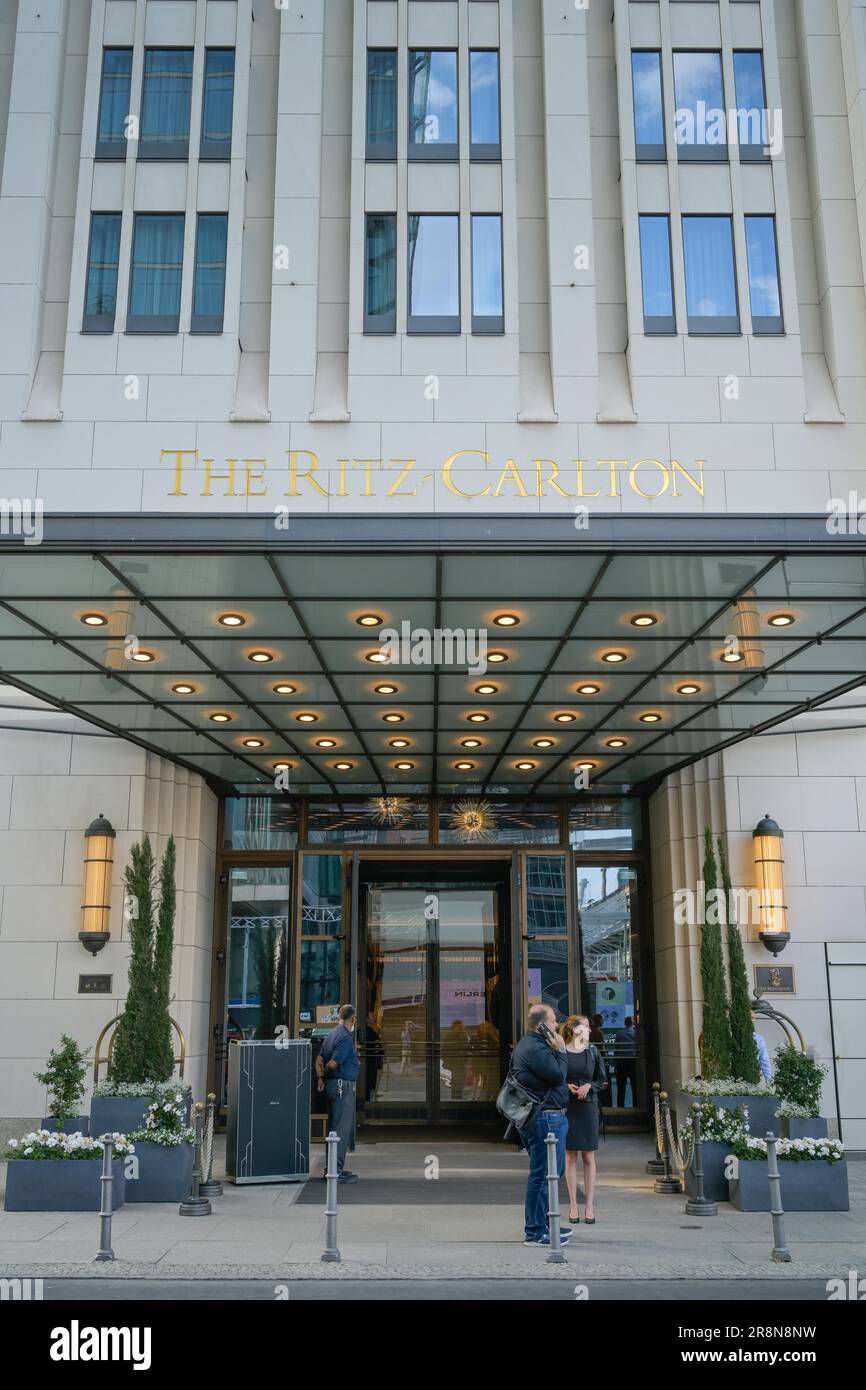 Hotel The Ritz Carlton am Potsdamer Platz, Tiergarten, Mitte, Berlin ...