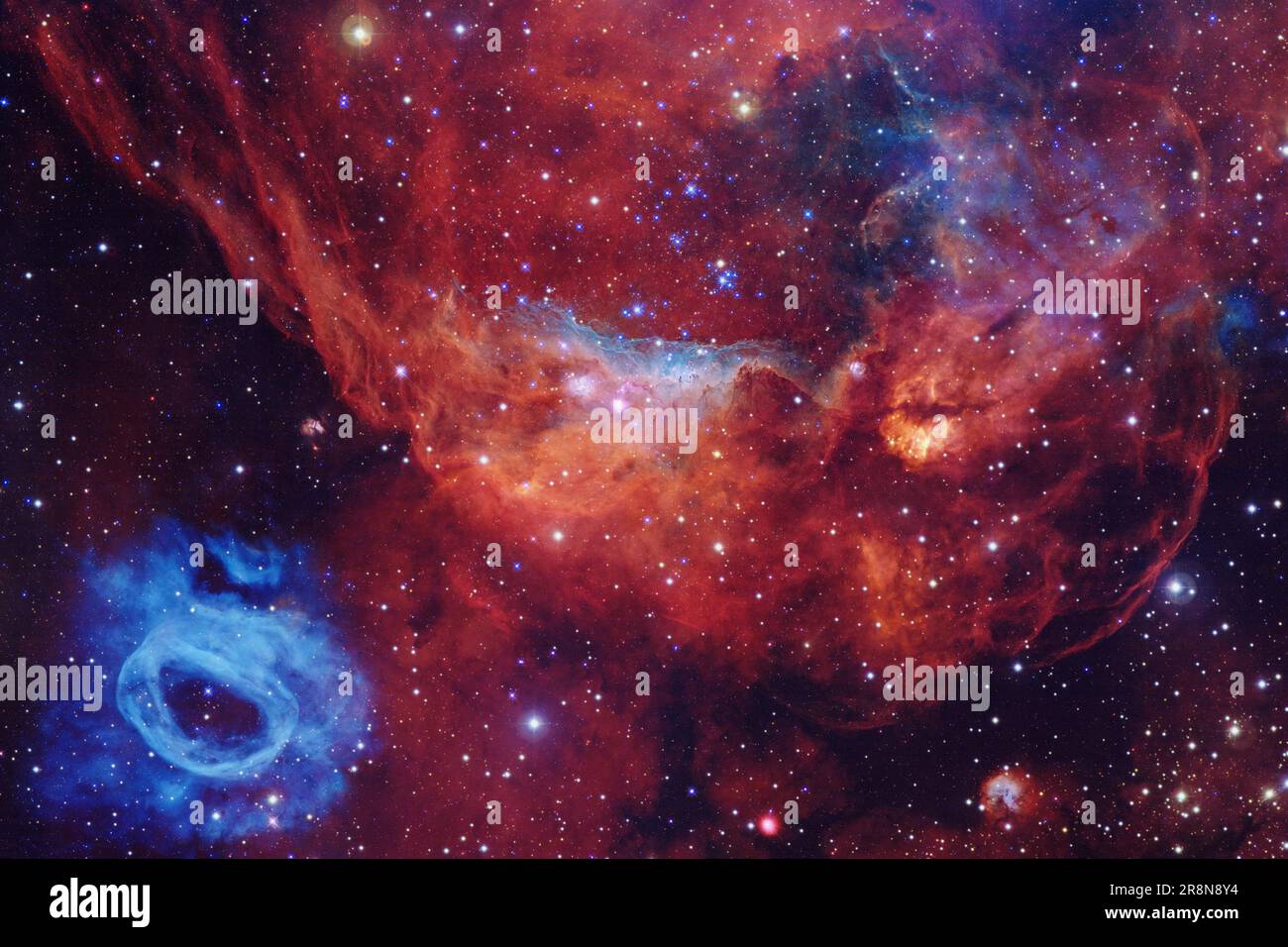 Deep space. Awesome science fiction render. Elements of this image ...