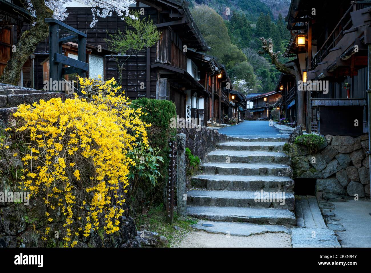 Nagiso town hi-res stock photography and images - Alamy