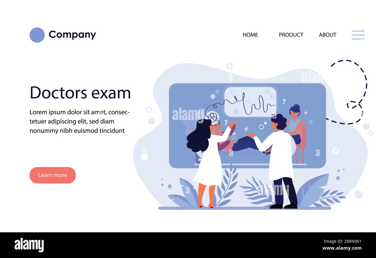 Doctors examining psychologist session [Converted] Stock Vector Image ...