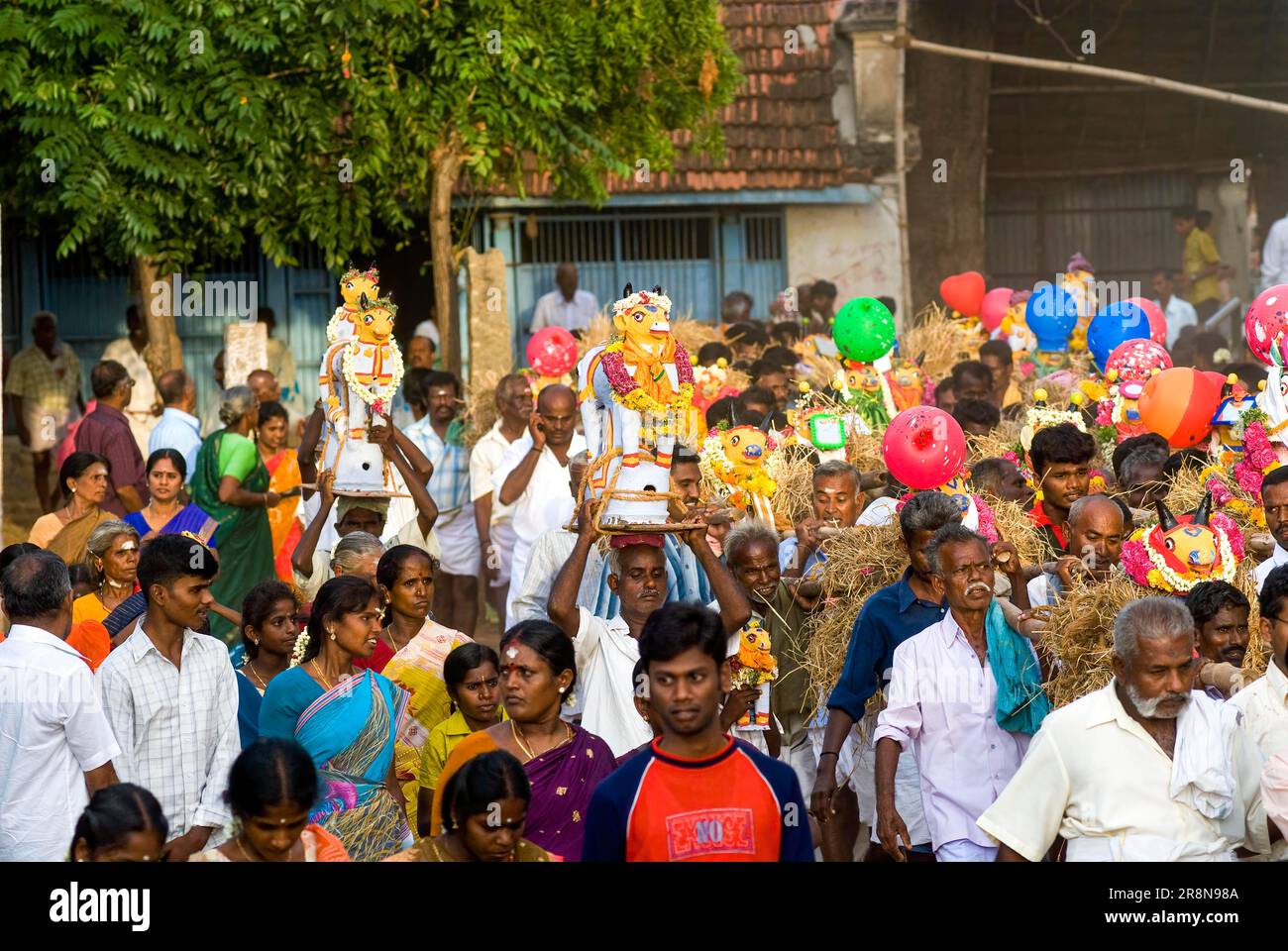 Puravi Eduppu festival, beseeching the rain gods for their mercy. Clay ...