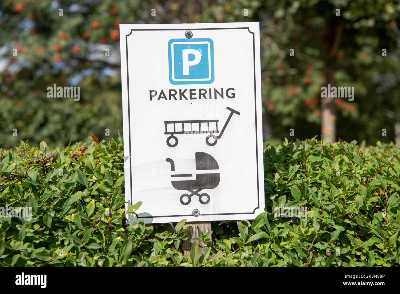 Sign Parking for Children's and Ladder Strollers, Astrid Lindgren's ...