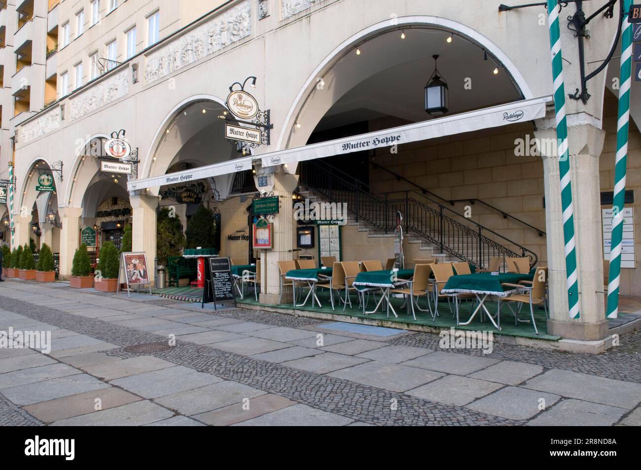 Restaurant 'Mutter Hoppe', Nikolaiviertel quarter, Berlin, Germany ...