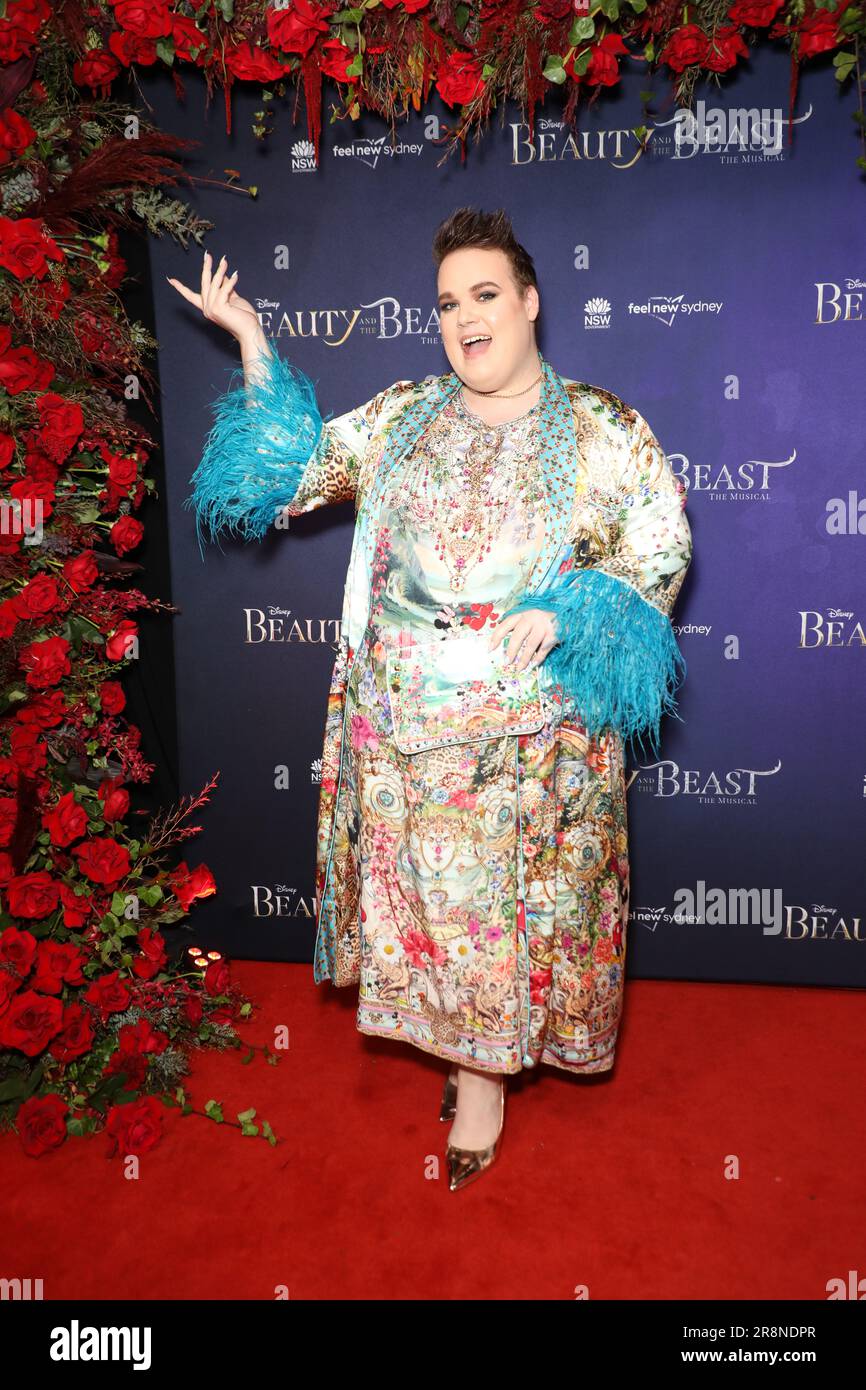 Sydney, Australia. 22nd June 2023. Disney Beauty and the Beast the ...