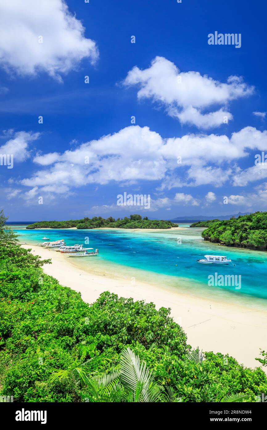 Emerald Green Kabira Bay Stock Photo - Alamy