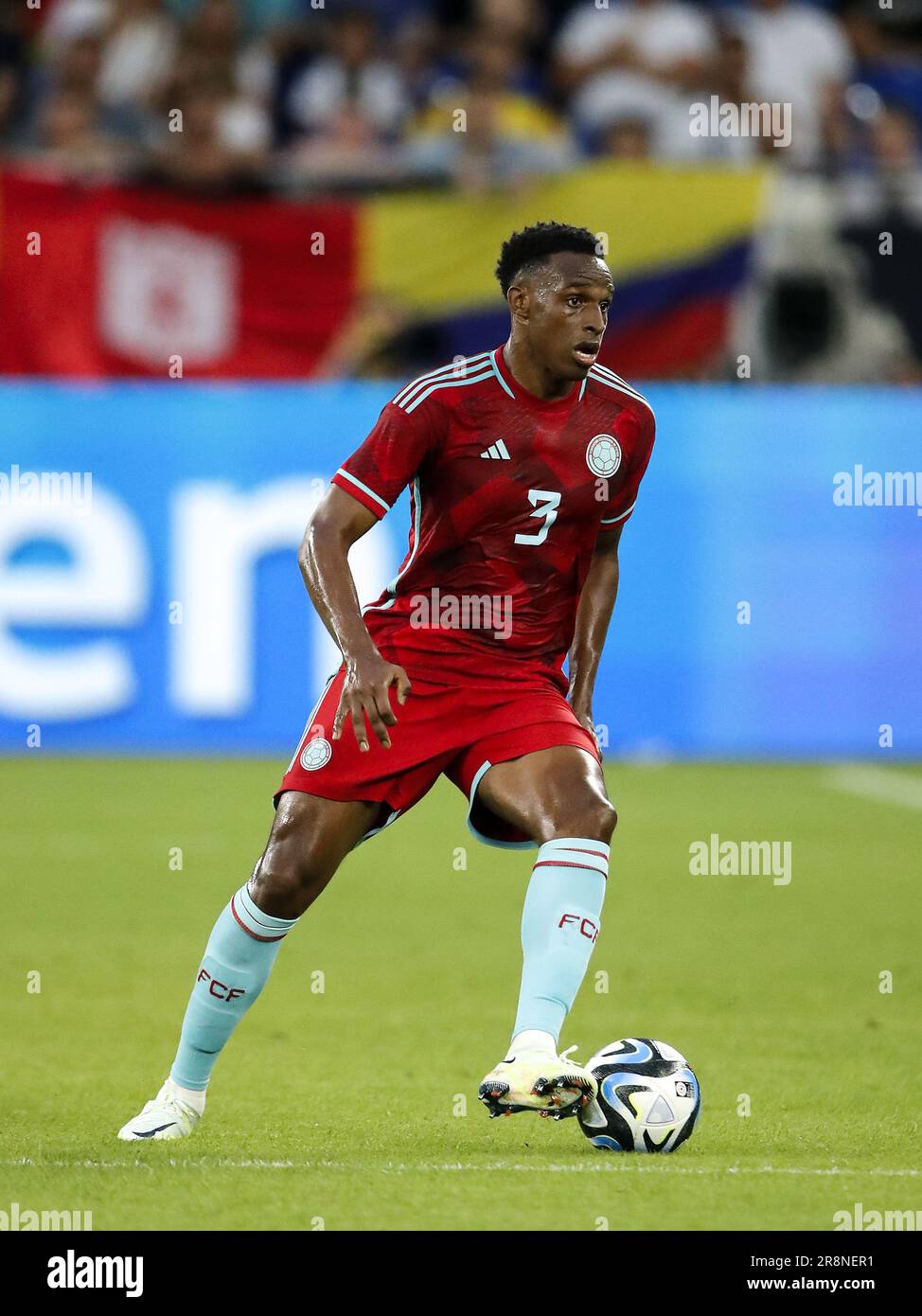 GELSENKIRCHEN - 20/06/2023, Jhon Lucumi of Colombia during the Friendly ...