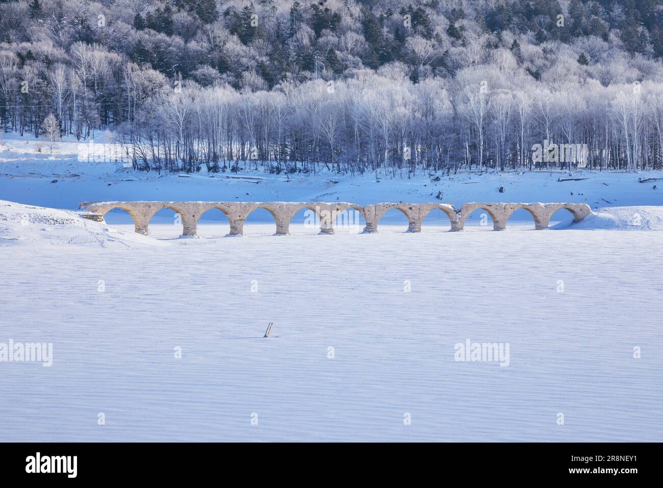 Taushubetsu River Bridge Stock Photo - Alamy