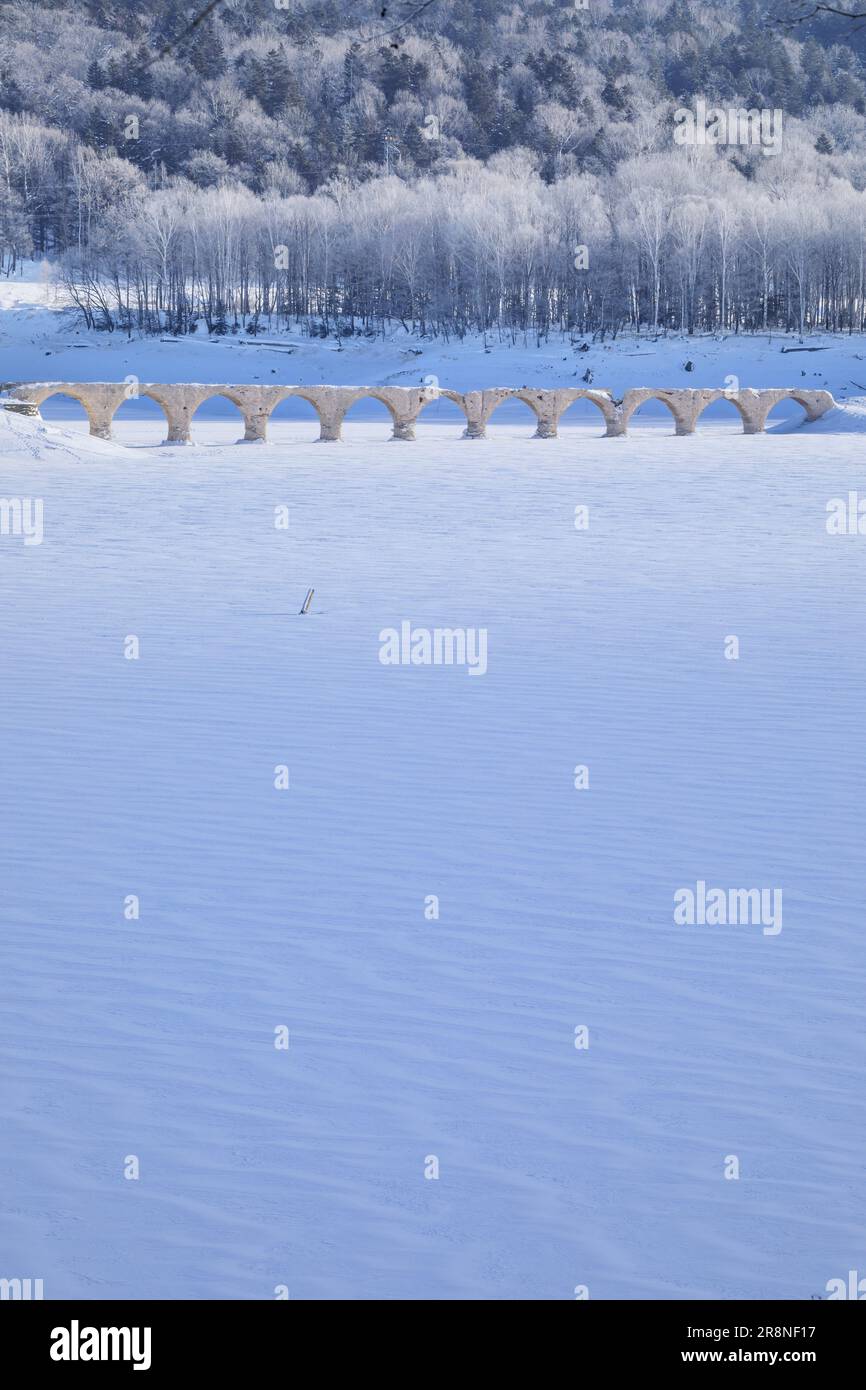 Taushubetsu River Bridge Stock Photo - Alamy