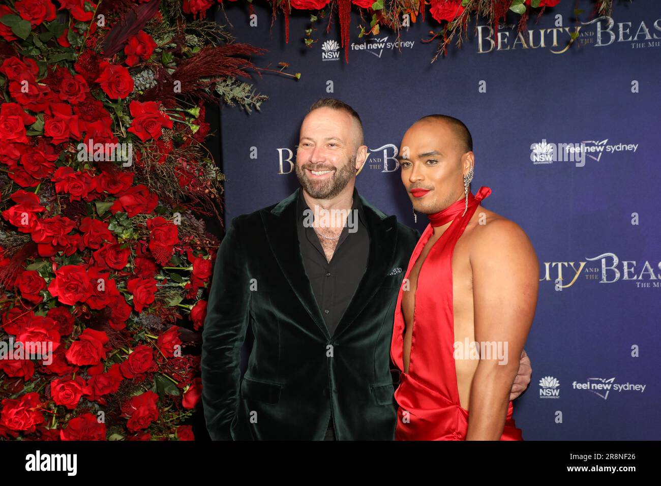 Sydney, Australia. 22nd June 2023. Disney Beauty and the Beast the musical Australian Premiere ...