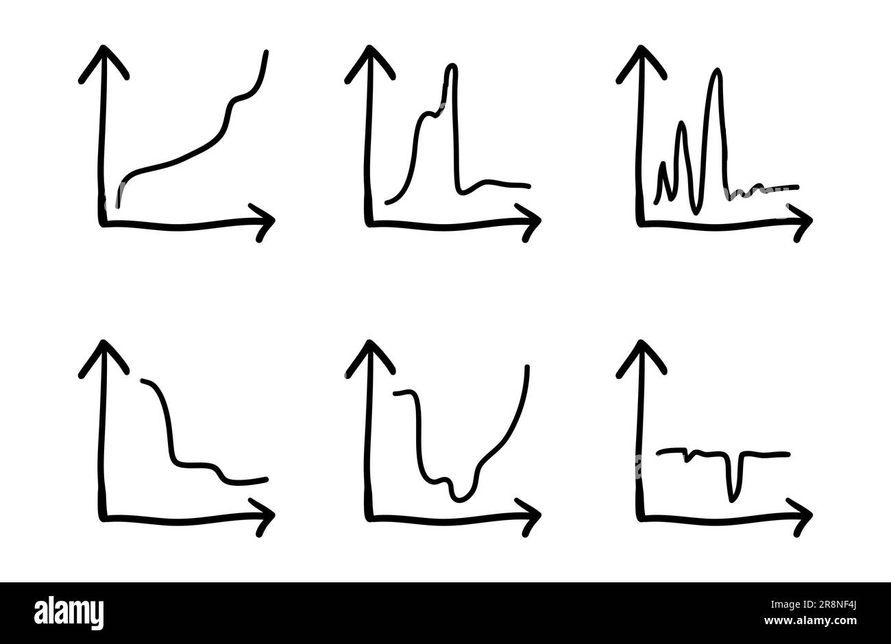 Business data market elements dot bar pie charts diagrams. Two arrows ...