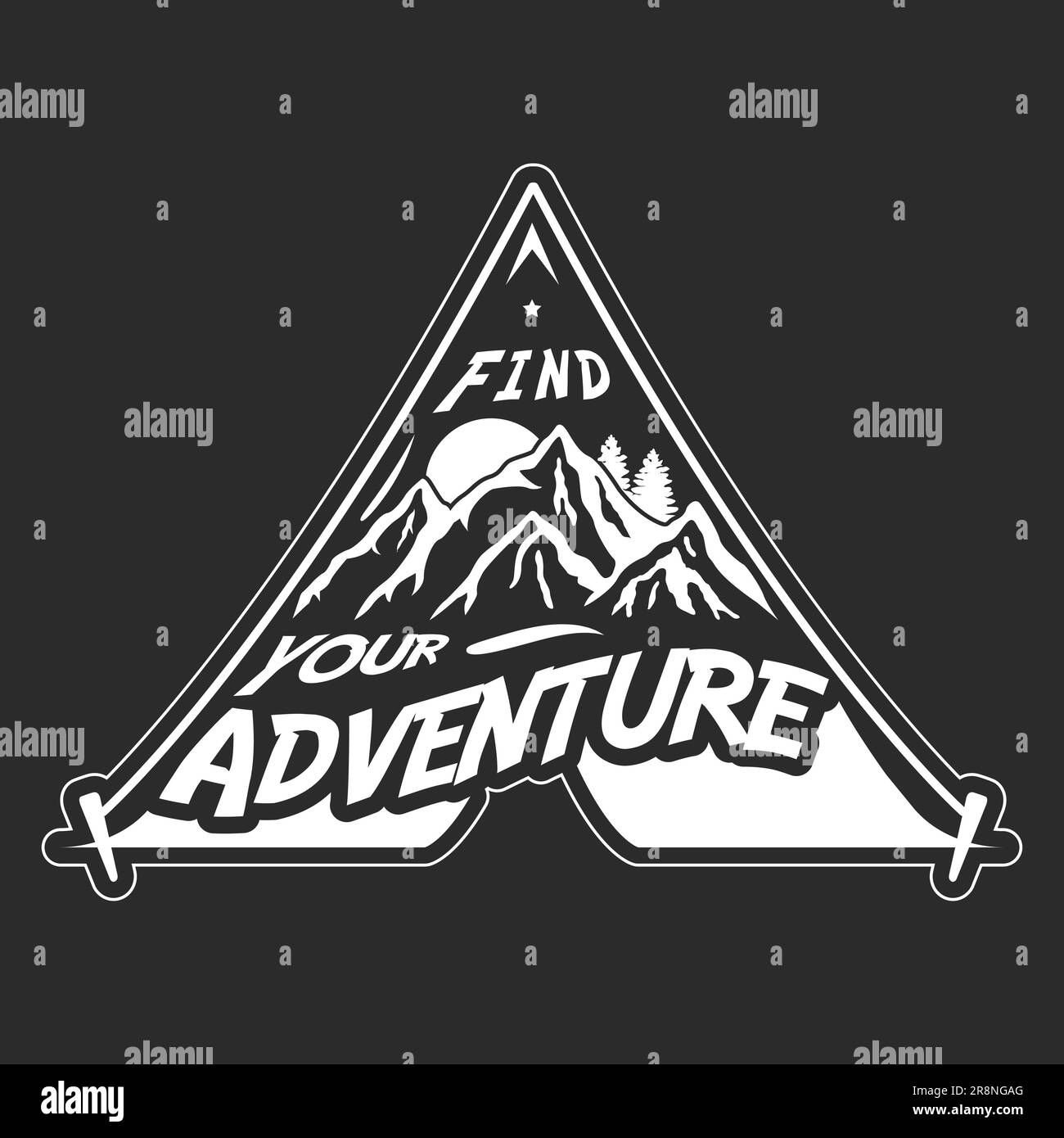 Find your adventure vector typeface t shirt design Stock Vector Image ... Find your adventure vector typeface t shirt design Stock Vector Image ...