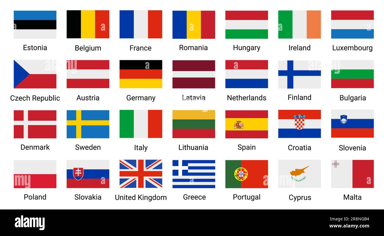 European union flag icon. Germany Austria Belgium Poland european ... European union flag icon. Germany Austria Belgium Poland european ...