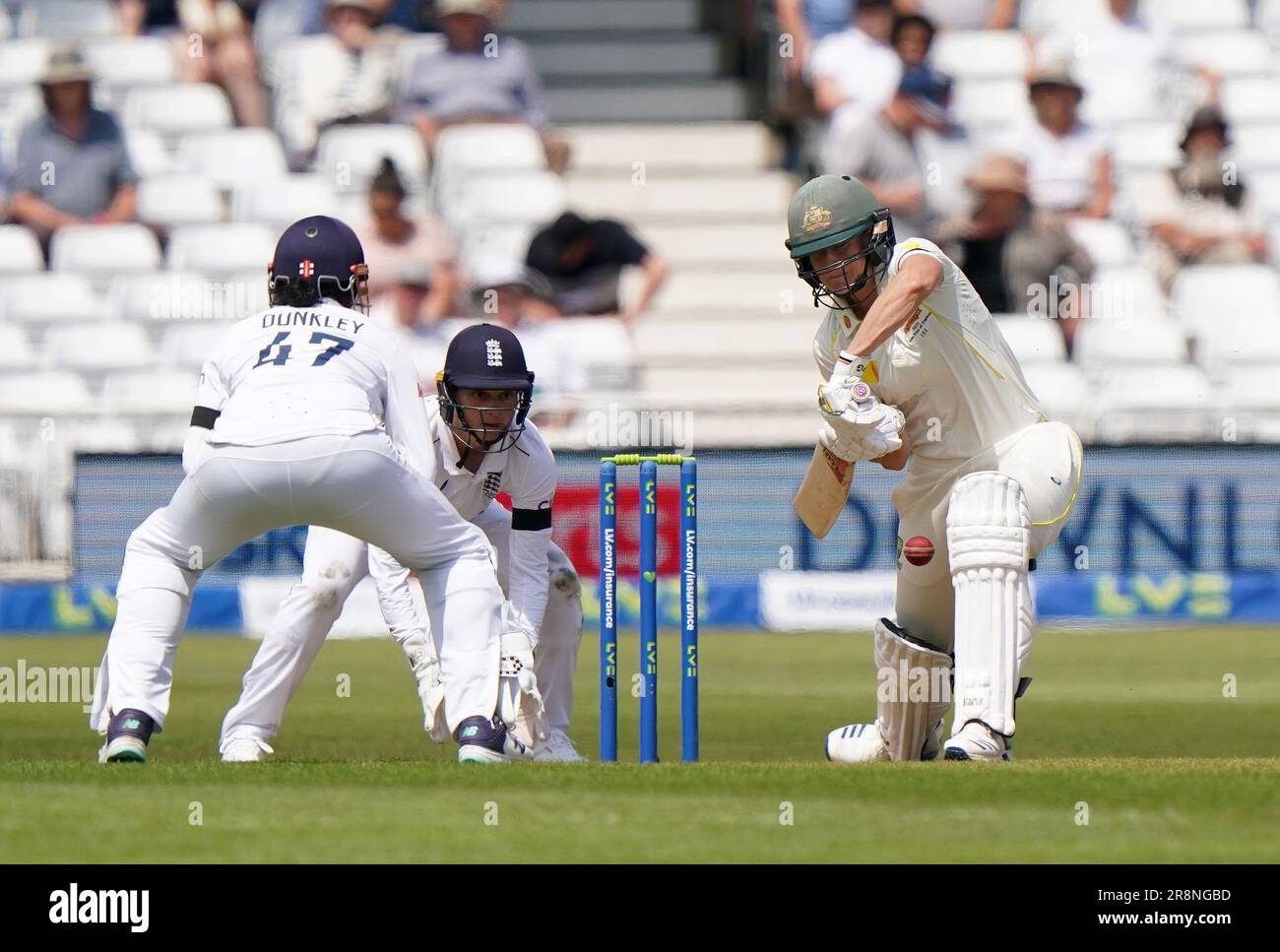 Australia's Ellyse Perry during day one of the first Women's Ashes test ...