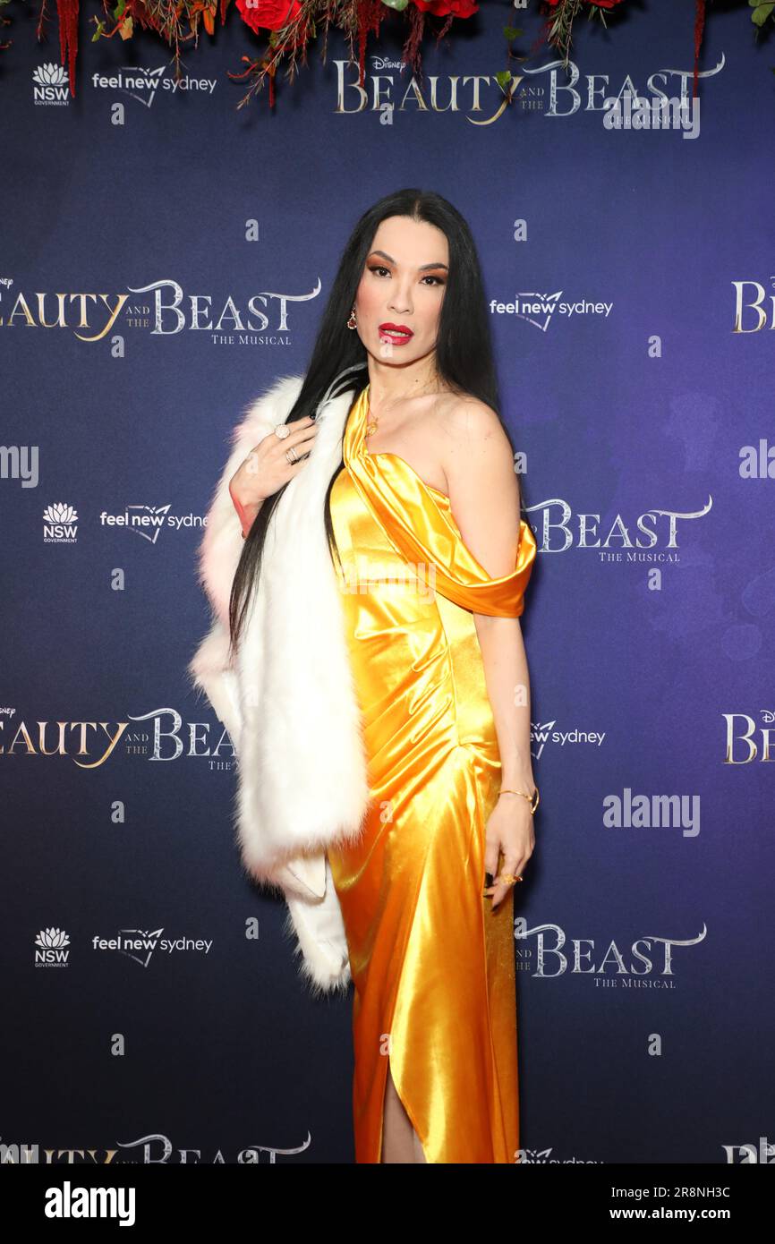 Sydney, Australia. 22nd June 2023. Disney Beauty and the Beast the ...