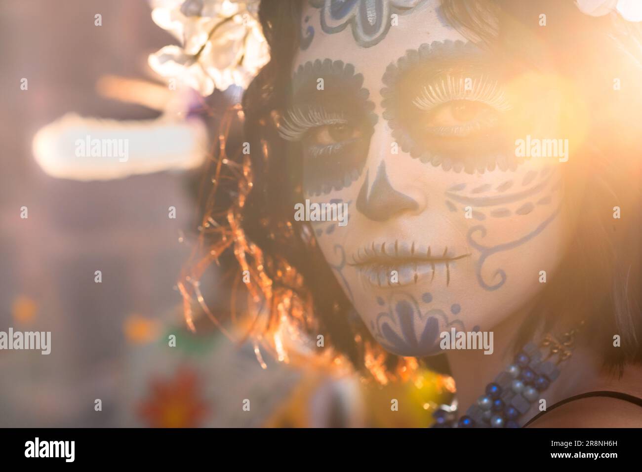 Catrina face hi-res stock photography and images - Alamy