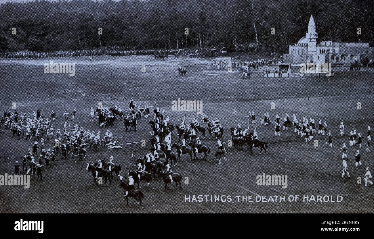 Aldershot Searchlight Tattoo, Hastings, enactment, c1926. A photograph ...