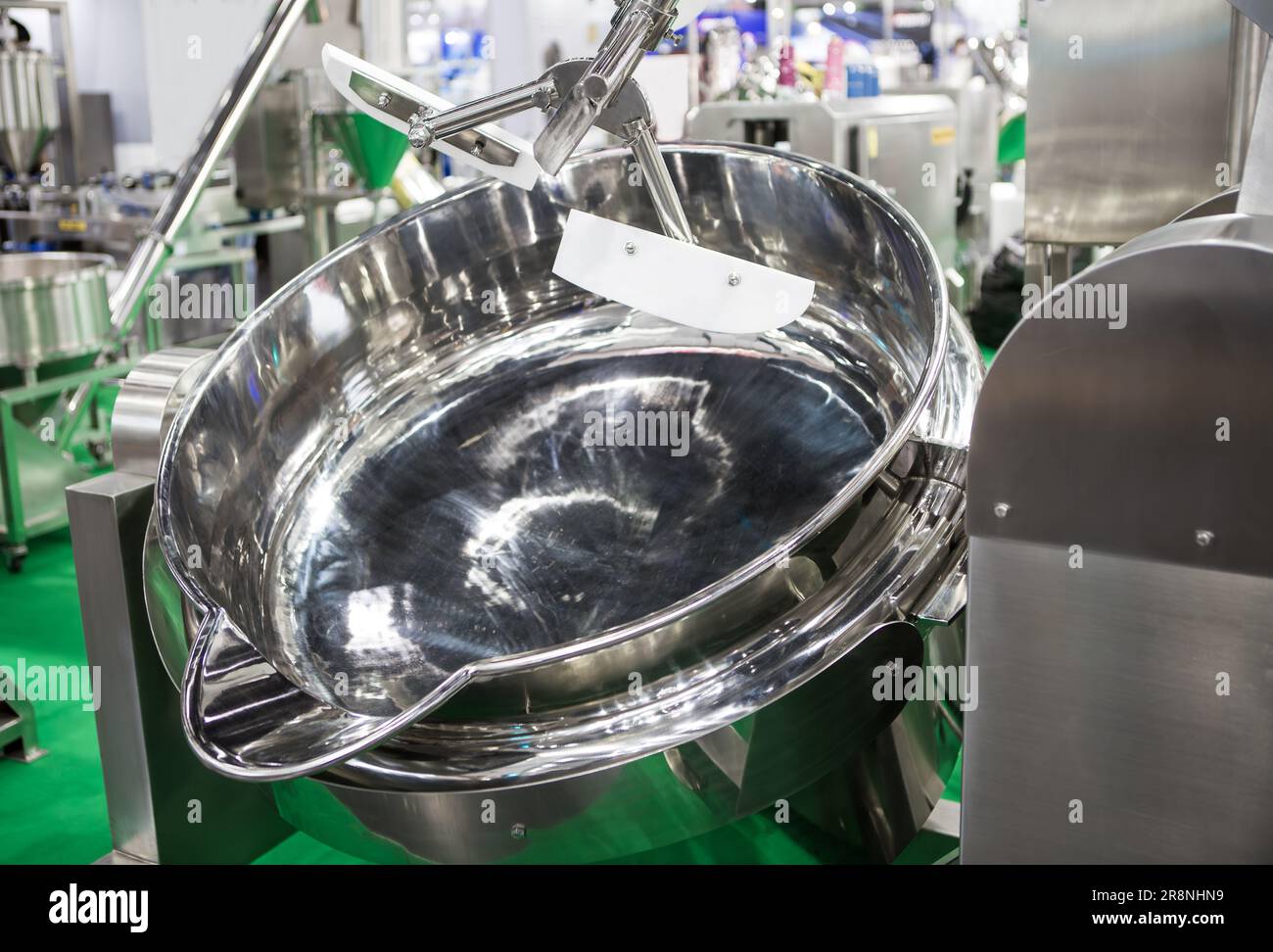 Blender machine large barrel mixing food ingredient Stock Photo - Alamy